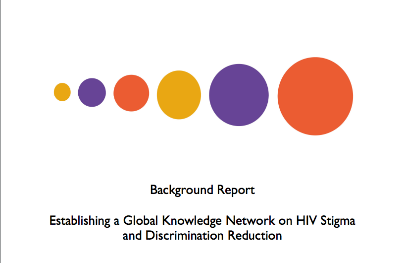 Establishing a global knowledge network on HIV stigma and ...