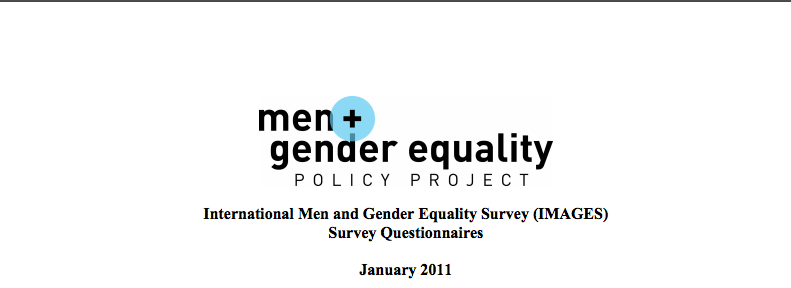 International Men and Gender Equality Survey (IMAGES) - ICRW