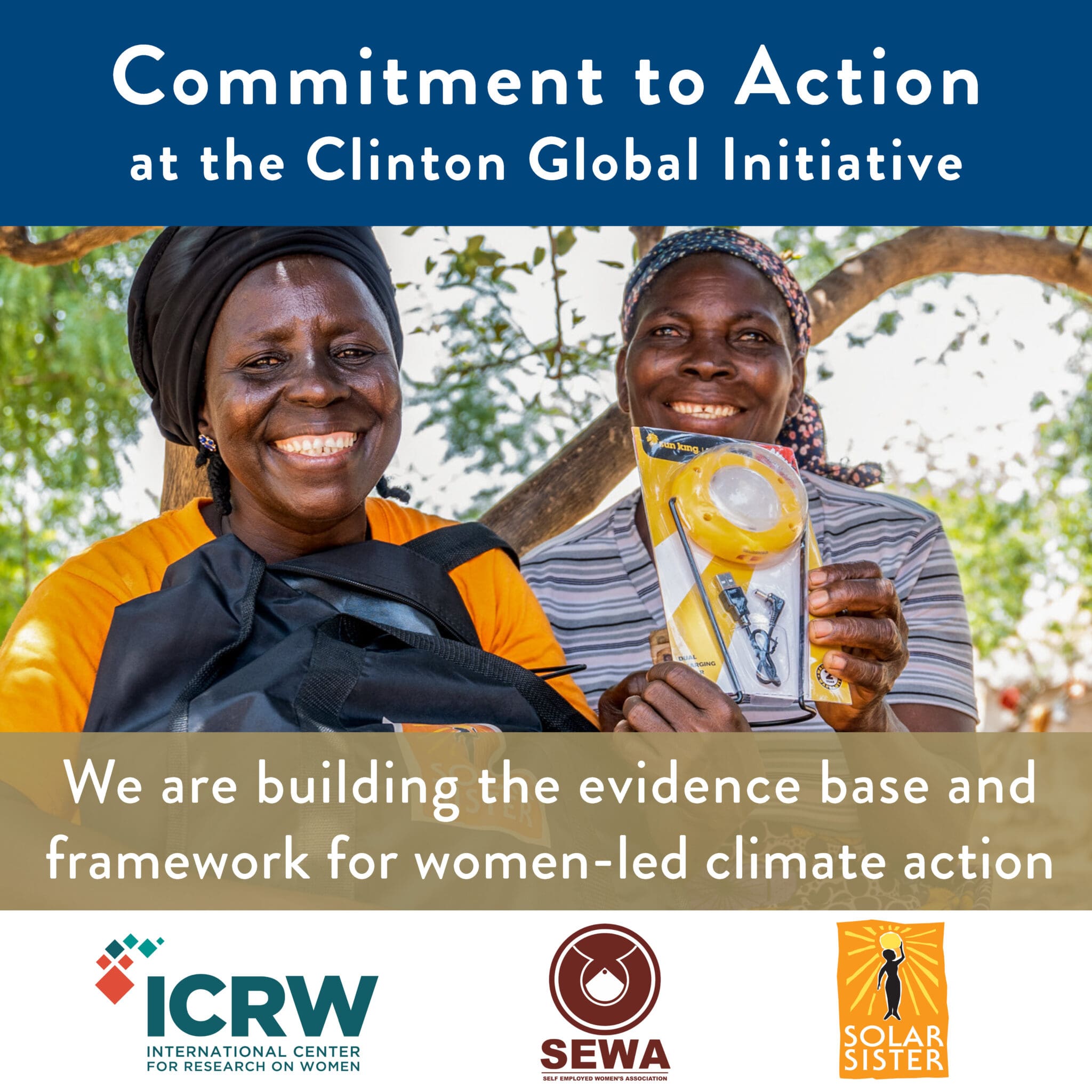 ICRW, Solar Sister, and Self Employed Women's Association Announce ...