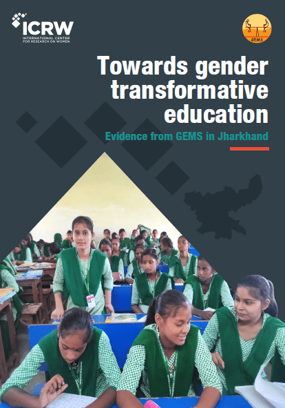 Towards gender transformative education - ICRW